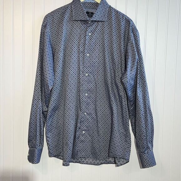 Canaletto | Shirts | Canaletto Made In Italy Button Up Dress Shirt Blue ...